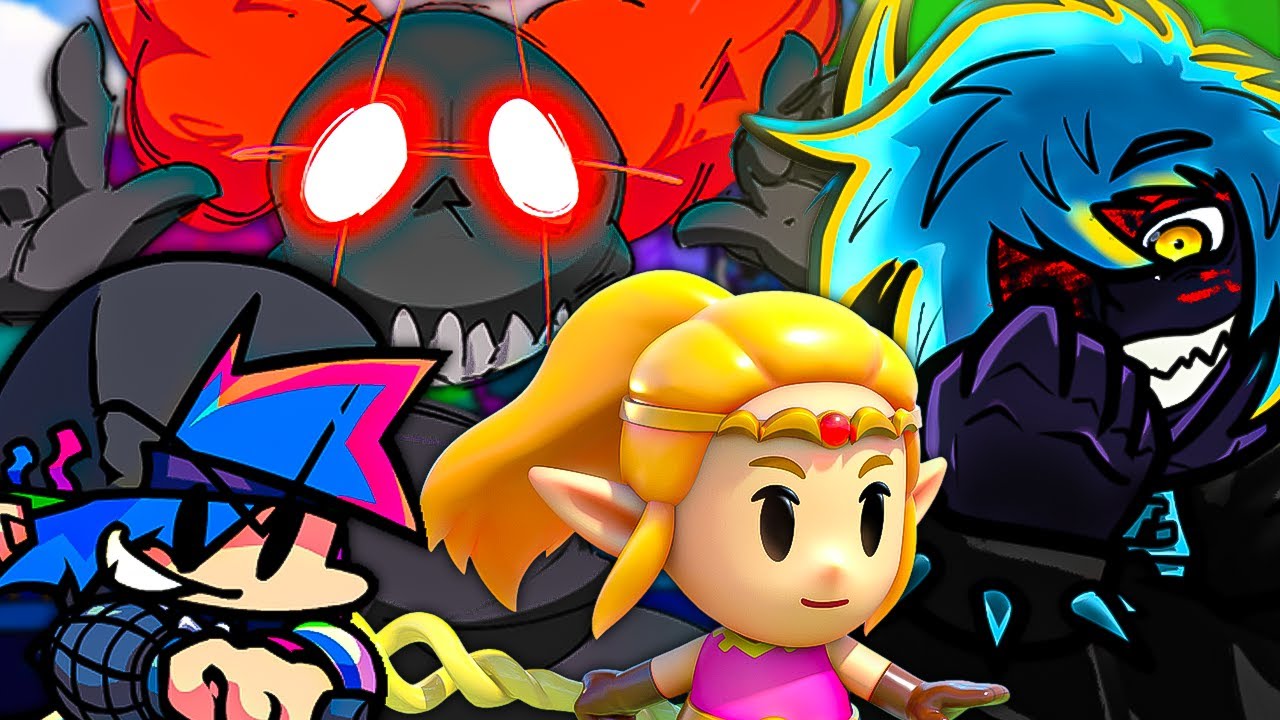 FNF MODS! Tricky Update & Arrowfunk Update! More Zelda Afterwards! - YouTube