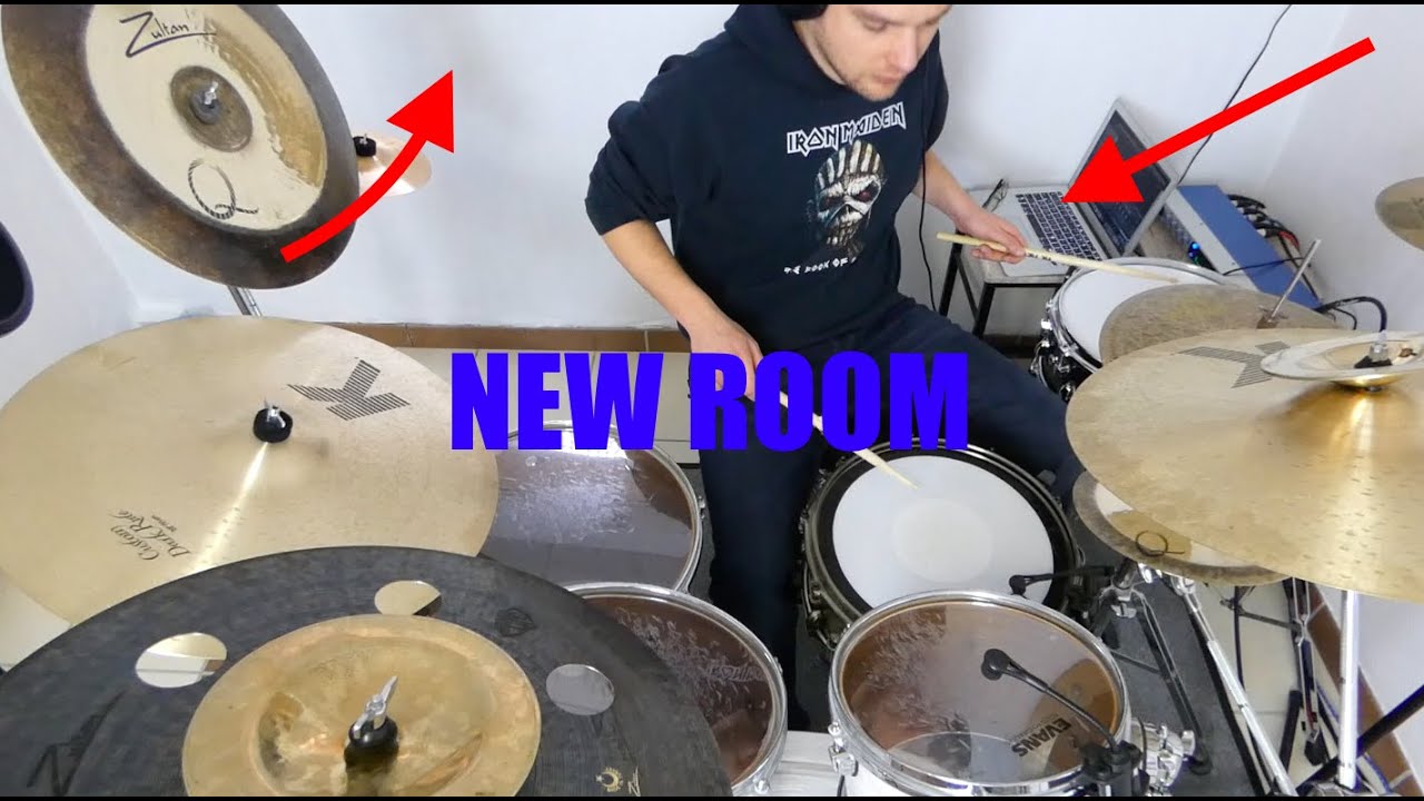 DRUM IMPROVISATION (New ROOM) - YouTube