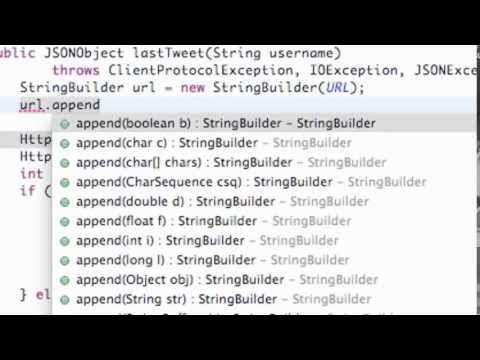 Android Application Development Tutorial 152 Appending with StringBuilder - YouTube