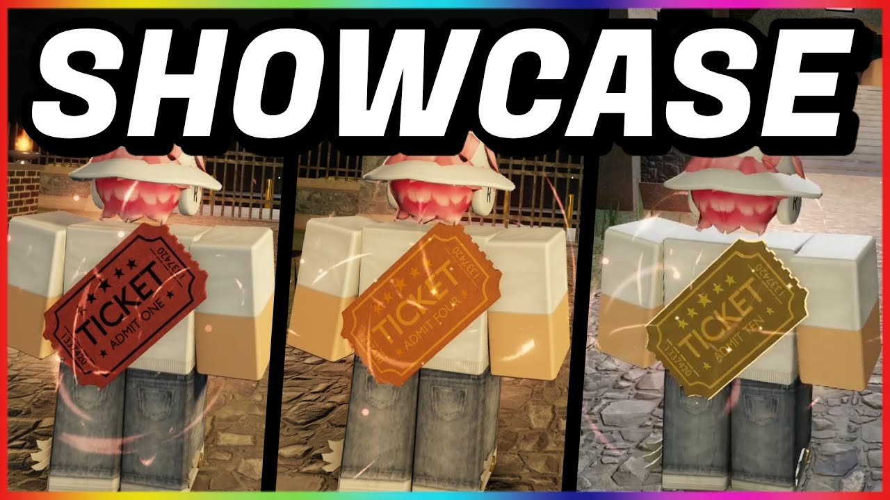 UNLOCK ALL EVENT TICKETS NOW! (SHOWCASE) | Evade - YouTube