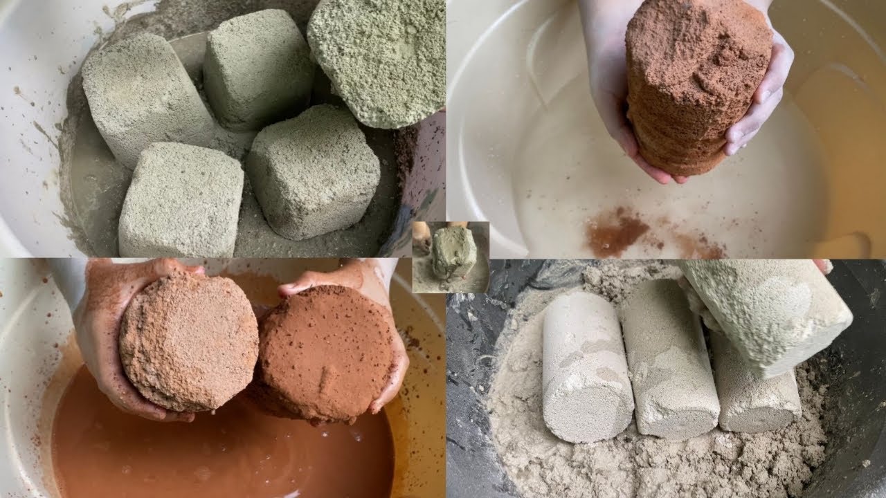 Three Videos Compilation White Cement,Red dirt,Reuse Cement - YouTube