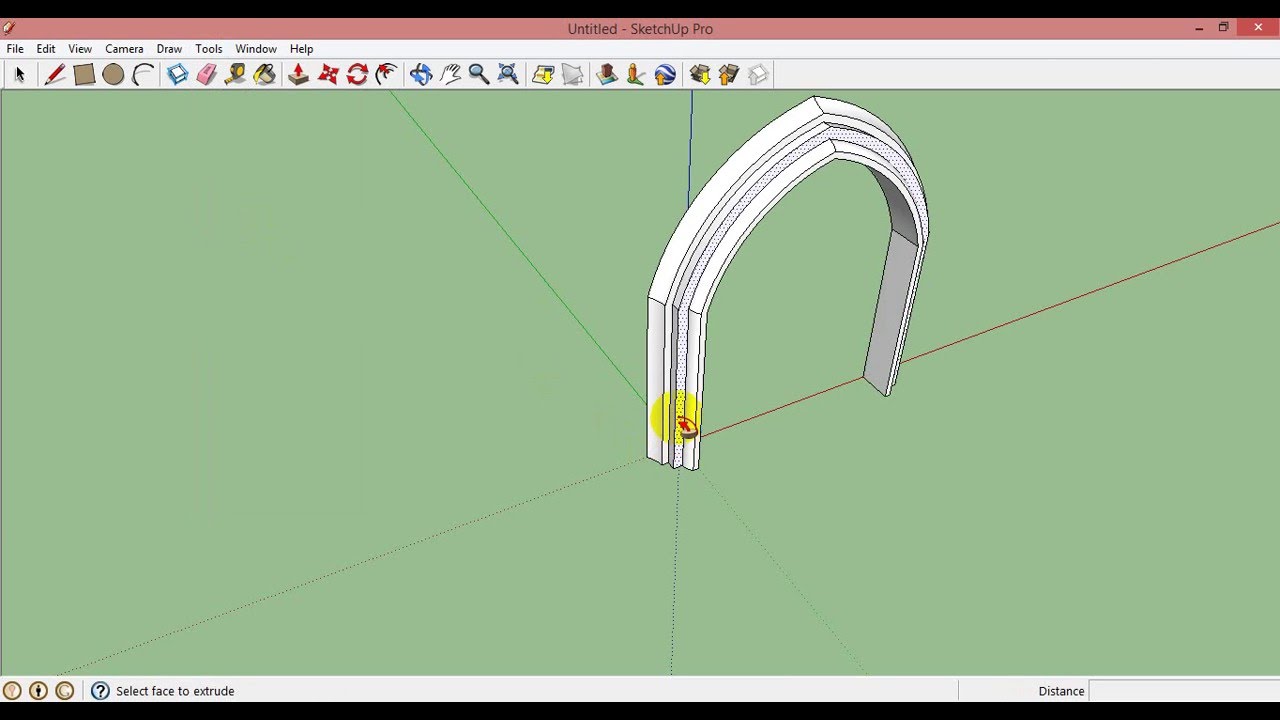 MEMBUAT RELIEF DI SKETCHUP 8 - YouTube