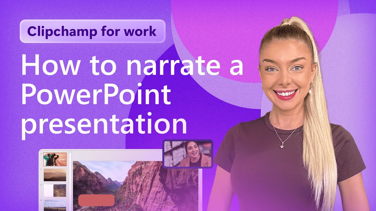 How to narrate a PowerPoint presentation - YouTube
