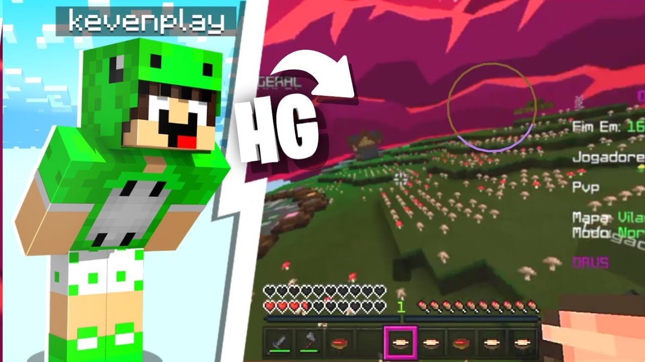 SAIU O NOVO MELHOR SERVE DE HG PARA BEDROCK - Minecraft Pe | MCPE 1.17 ...