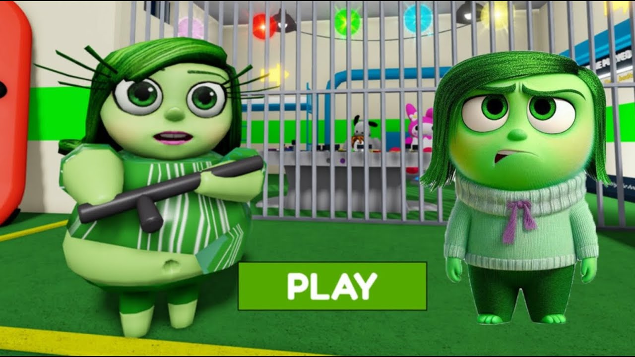 INSIDE OUT 2 DIGUST VS DIGUST BARRY in BARRY'S PRISON RUN! OBBY Full ...