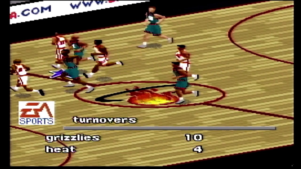 NBA Live 98 SNES gameplay - YouTube