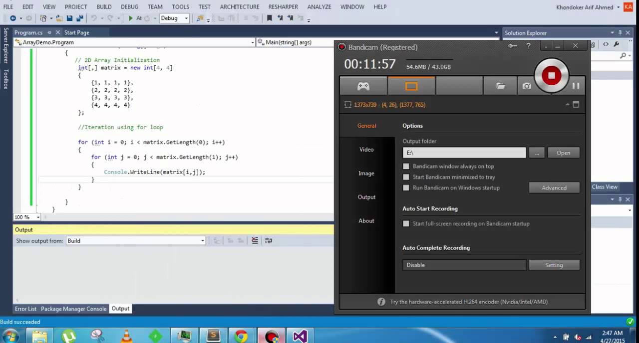 Array In C Sharp - YouTube