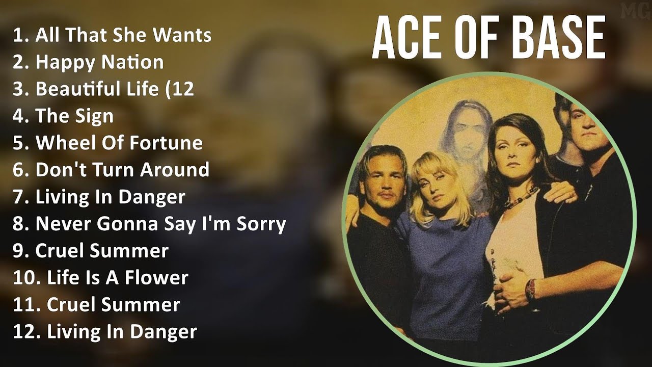 Ace of Base 2025 MIX Best Songs - All That She Wants, Happy Nation ...