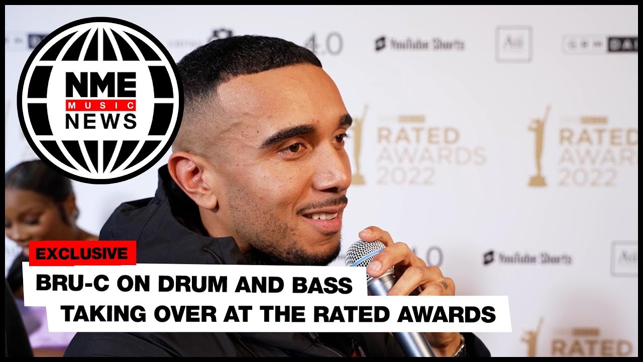 Bru-C on drum and bass taking over the charts at the Rated Awards 2022 ...