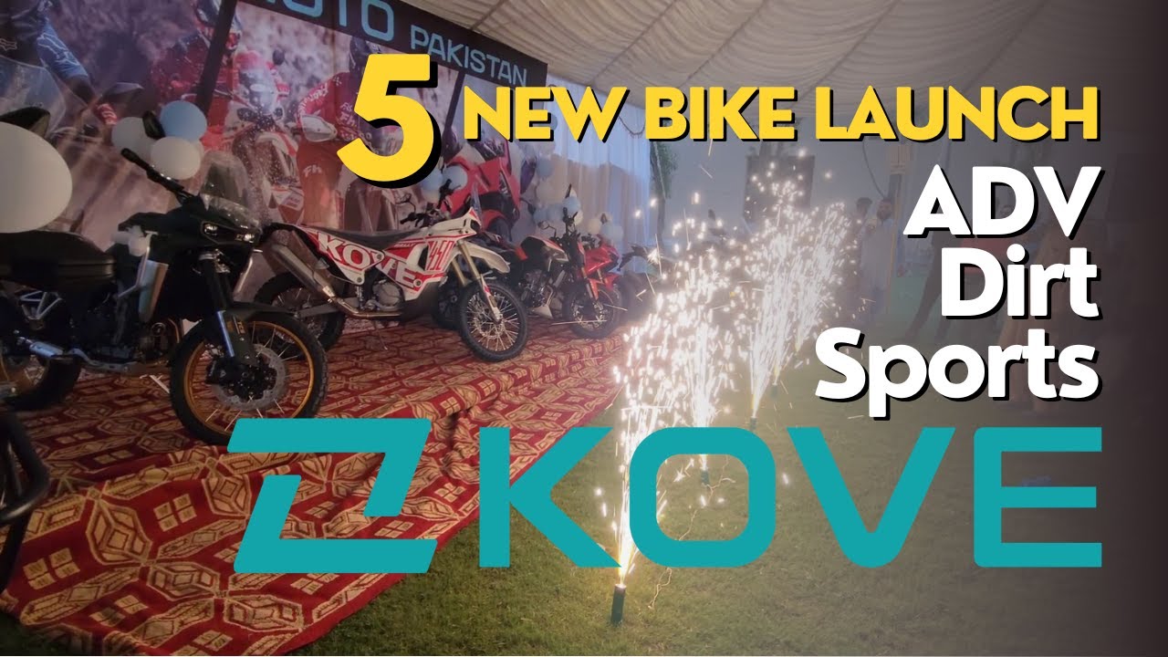 KOVE LAUNCH PAKISTAN | 5 NEW MODELS | KOVE 500x KOVE 800, KOVE 450 ...