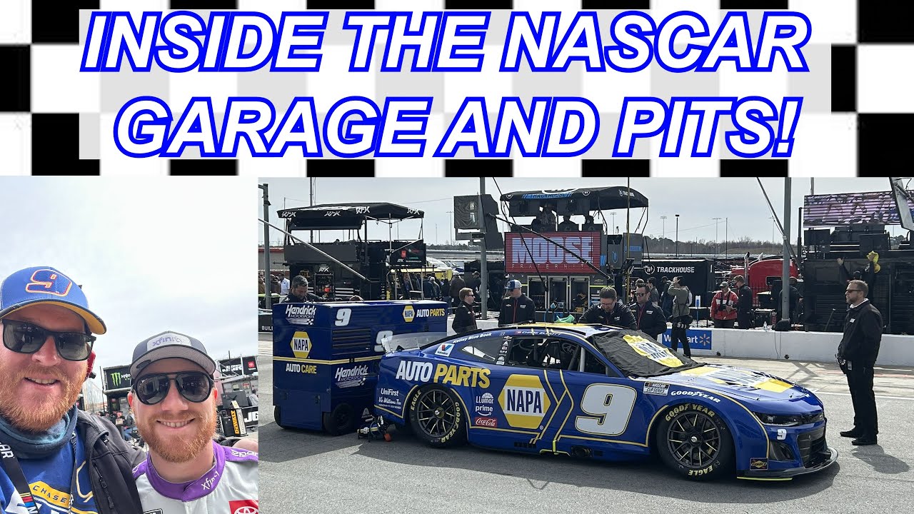 Exclusive NASCAR Trip: Inside the Garage & Pits at Atlanta Motor ...