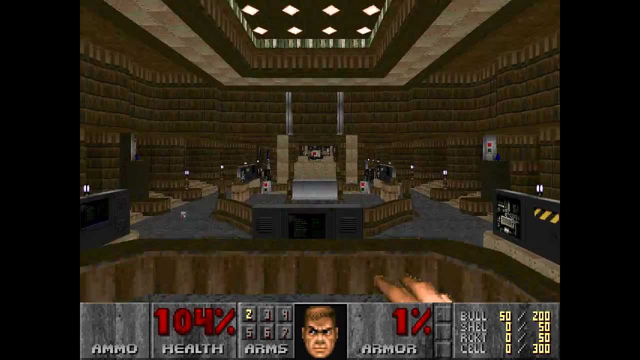 Doom II NRFTL level 9, March of the Demons: Secrets - YouTube