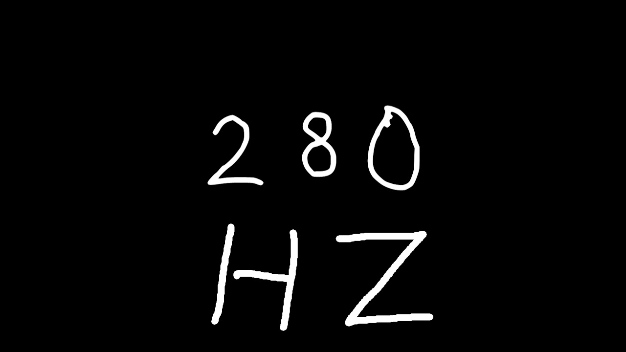 280 hz - YouTube
