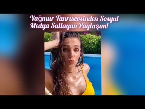 Yağmur Tanrısevsinden Story Paylaşımı Geldi Güzel Oyuncudan Seksi Pozlar Sosyal Medyayayı Salladı