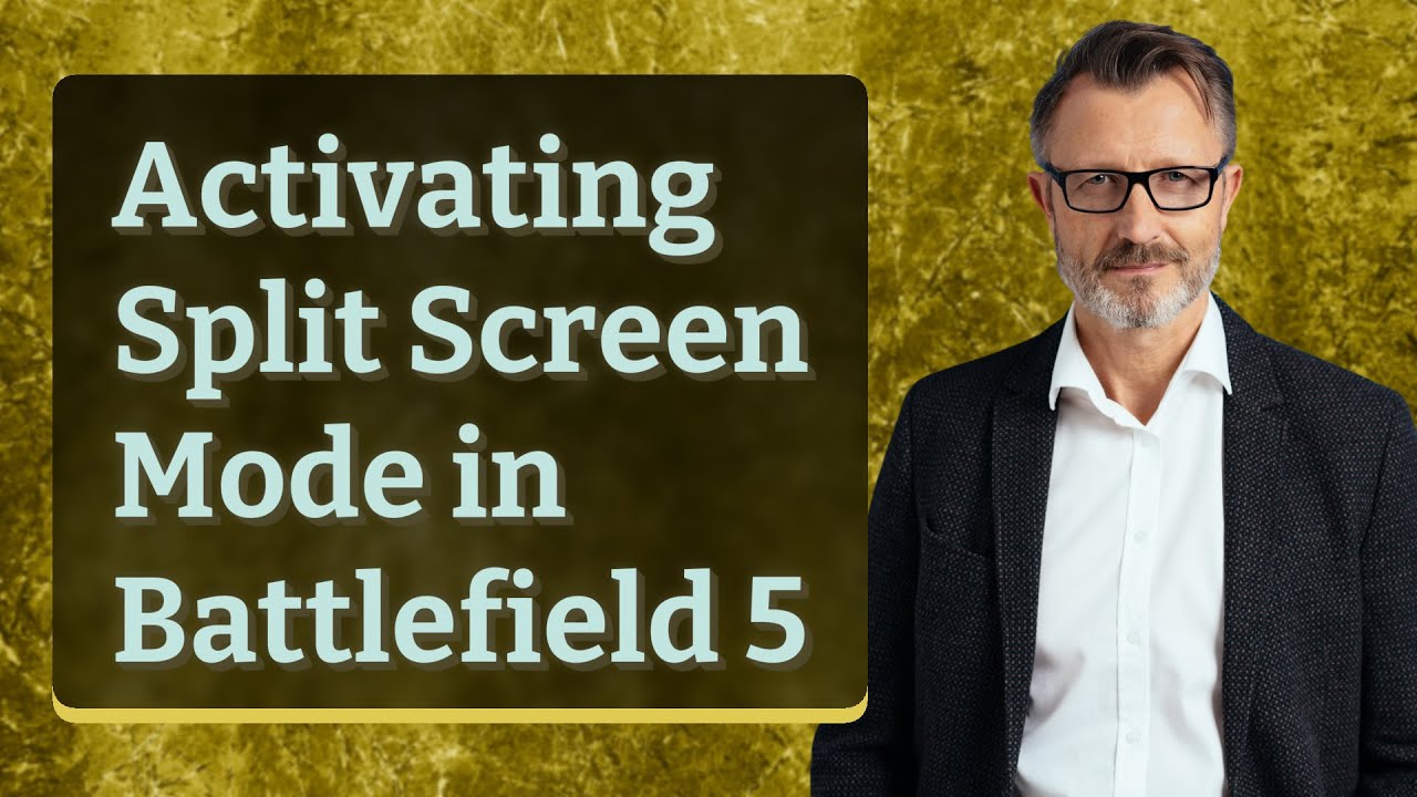 Activating Split Screen Mode in Battlefield 5 - YouTube