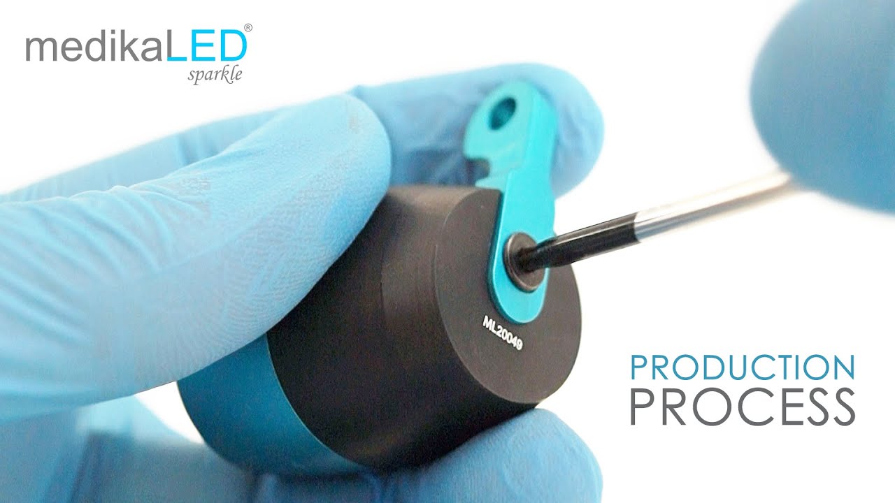 medikaLED® sparkle Production Process - YouTube