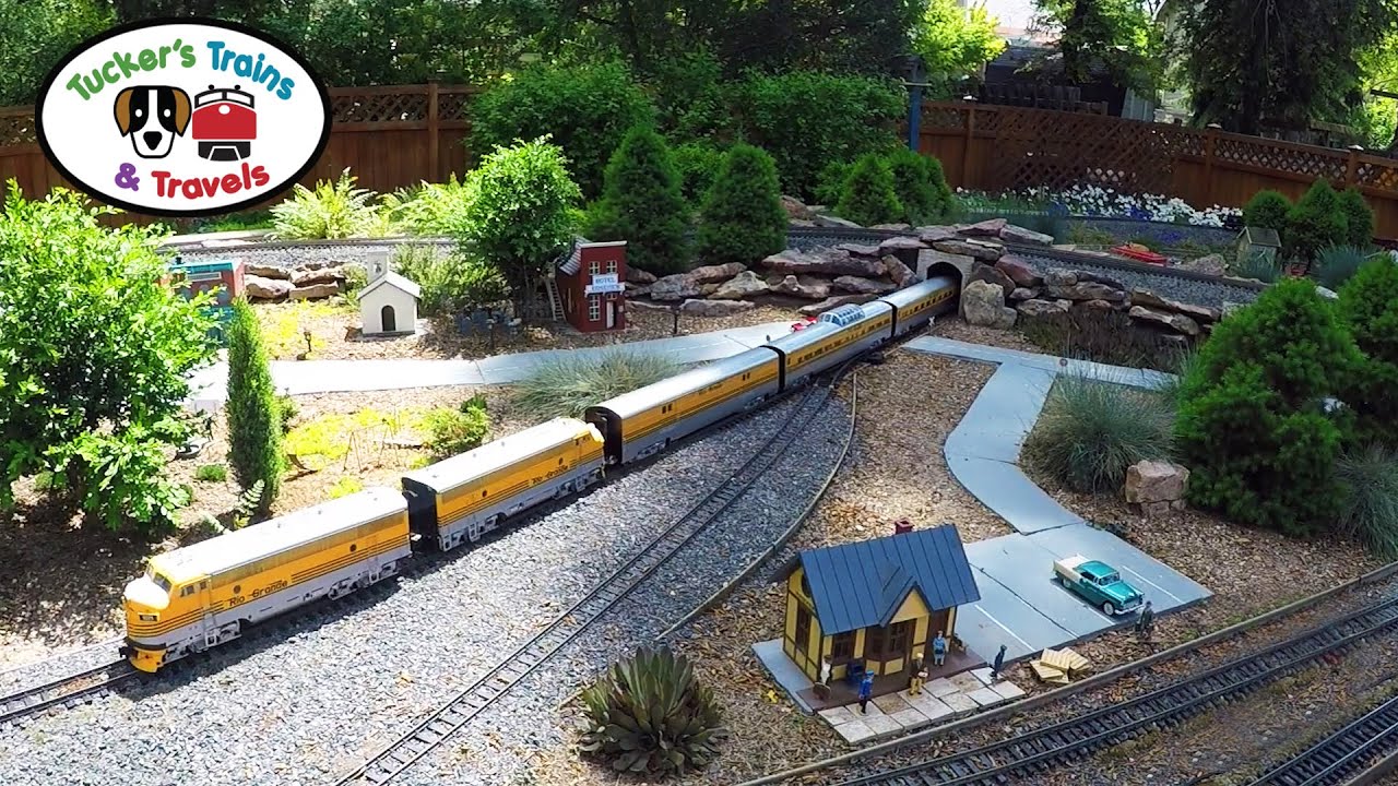 Big Model Trains Running Outside! | Family Fun! 🚂 - YouTube