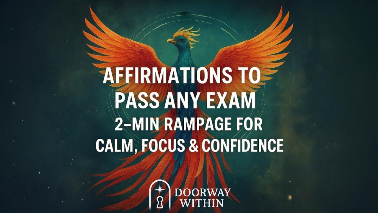 Affirmations to Pass Any Exam – 2-Min Rampage for Calm, Focus ...
