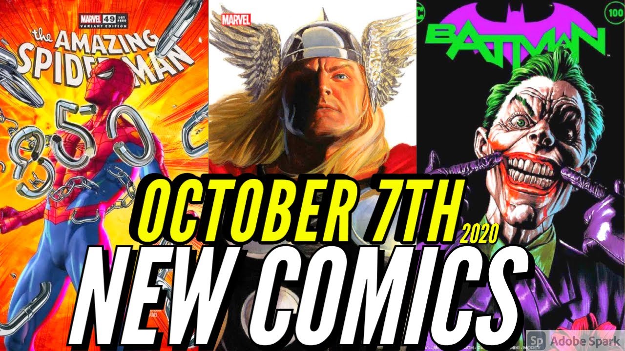 NEW COMIC BOOKS RELEASING OCTOBER 7TH 2020 DC & MARVEL COMICS PREVIEWS ...