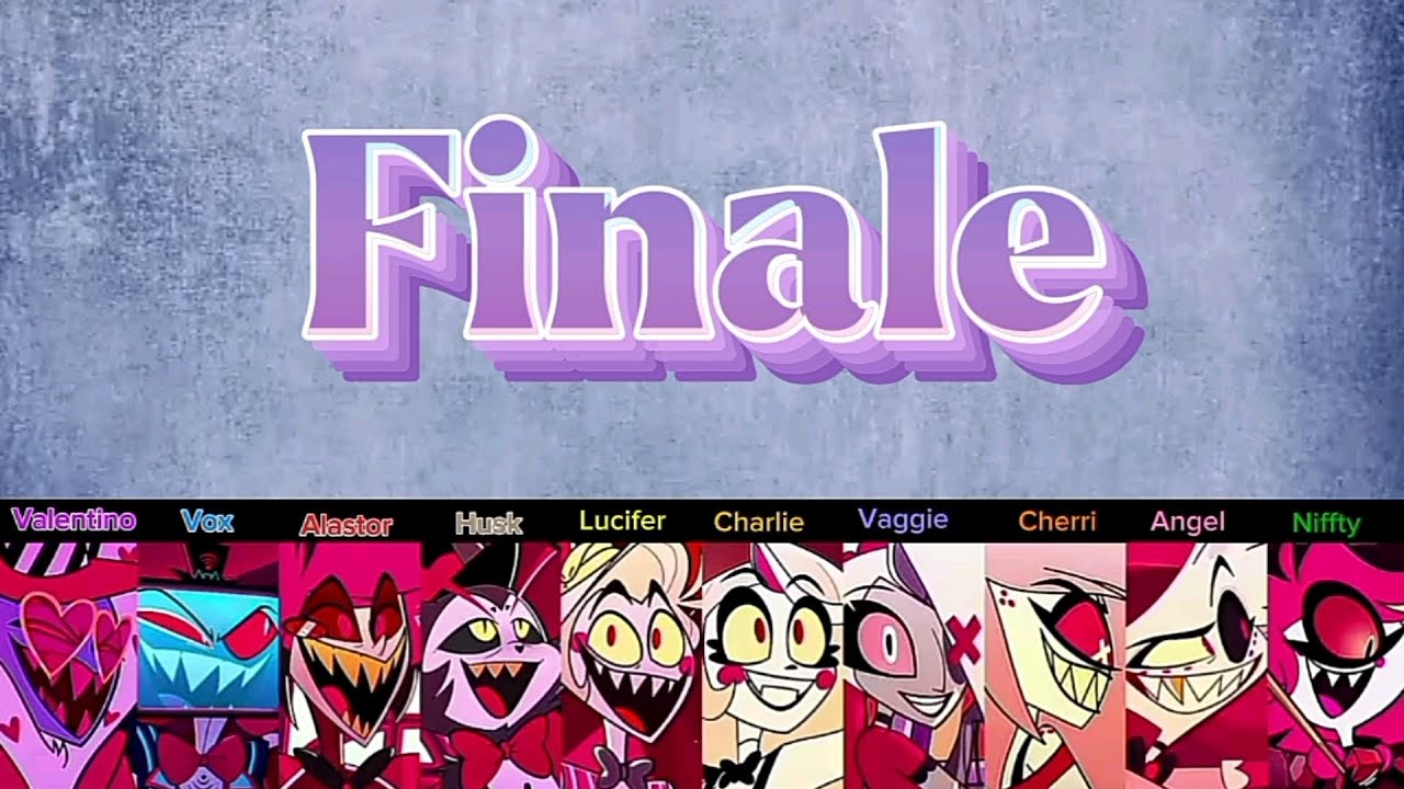 Finale - Hazbin Hotel | Nightcore (switching vocals +lyrics) - YouTube