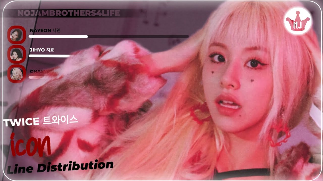 [REMAKE] TWICE (트와이스) - ICON | Line Distribution - YouTube