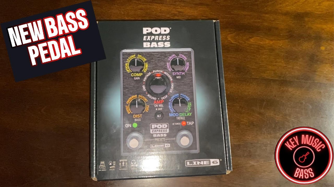 Line 6 Pod express Bass Unboxing/Demo - YouTube