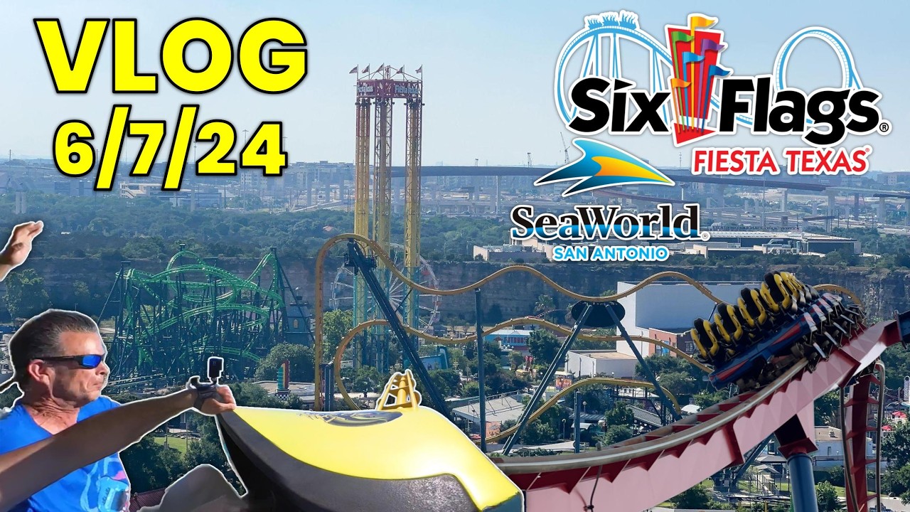 Checking Out Six Flags Fiesta Texas & SeaWorld San Antonio in 2024 ...