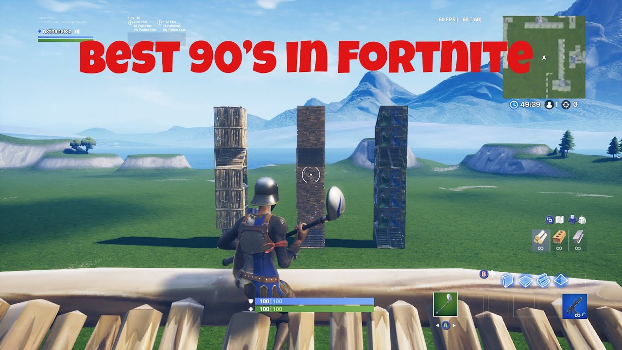 How to do the BEST 90’s in Fortnite Season X (Best settings) - YouTube