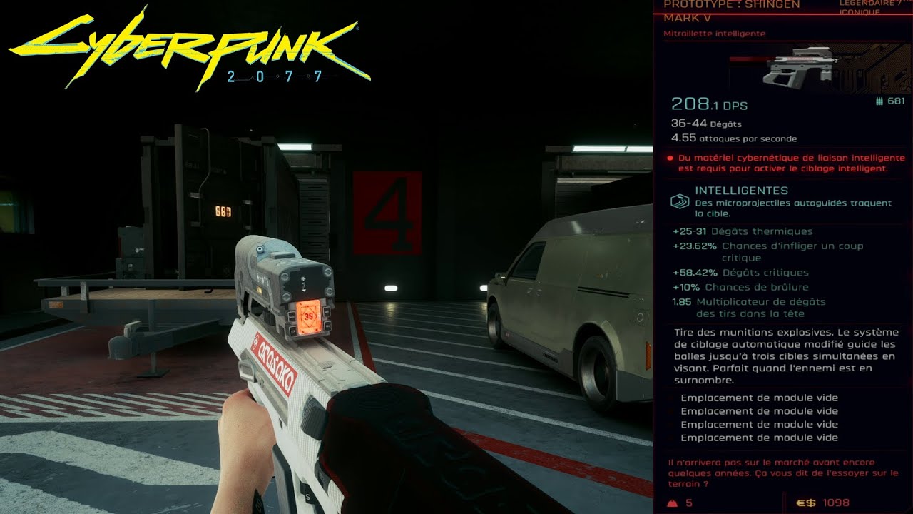 🇫🇷 🇺🇸 Cyberpunk 2077 - Comment récupérer le Prototype Shingen Mark V ...