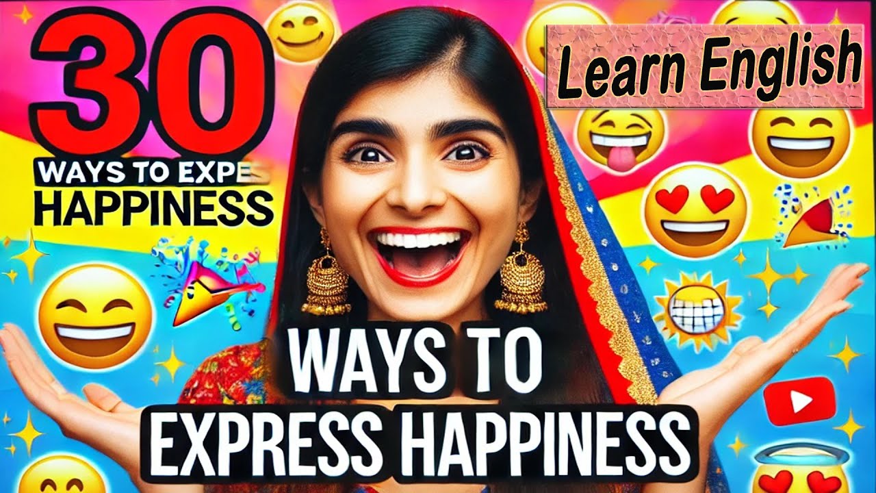 📢 Different Ways to Say 'I'm Happy' | Slang & Informal Casual & Fun ...