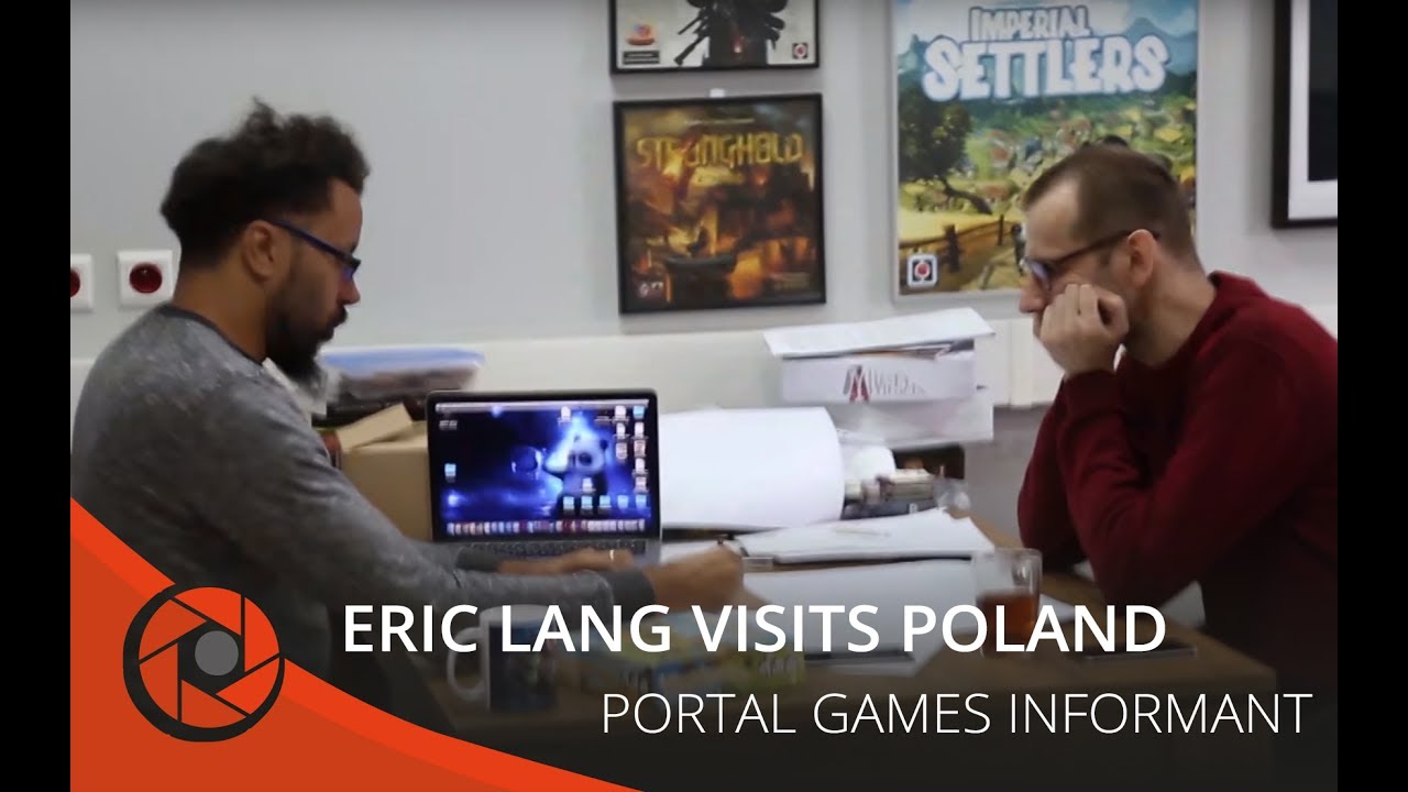 Portal Games Informant #1 - Eric Lang visits Poland - YouTube