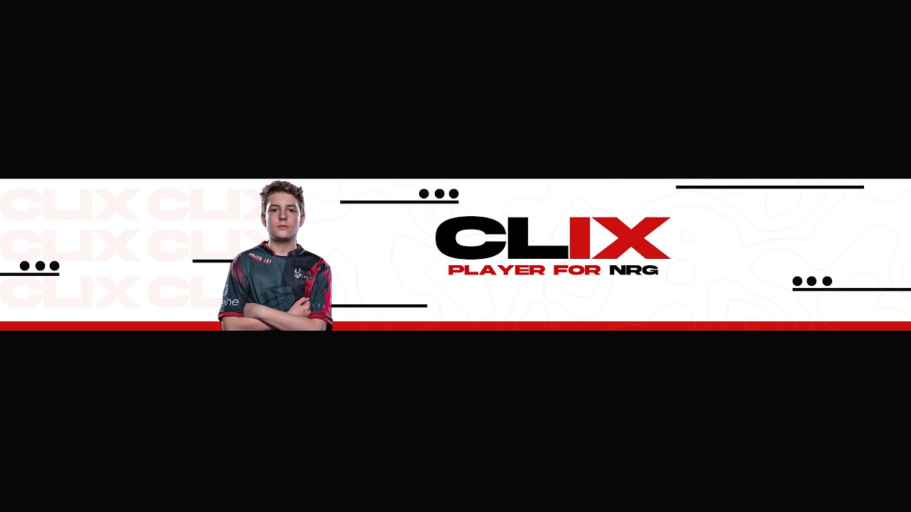 Clix Esports YouTube Banner + (FREE PSD) - YouTube