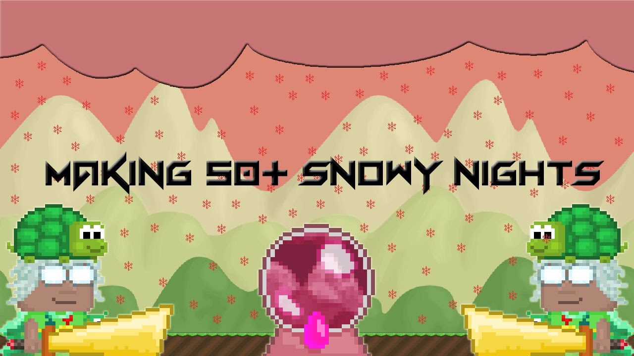 Growtopia | Making 50+ Snowy Night Machines! (GIANT PROFIT!) - YouTube