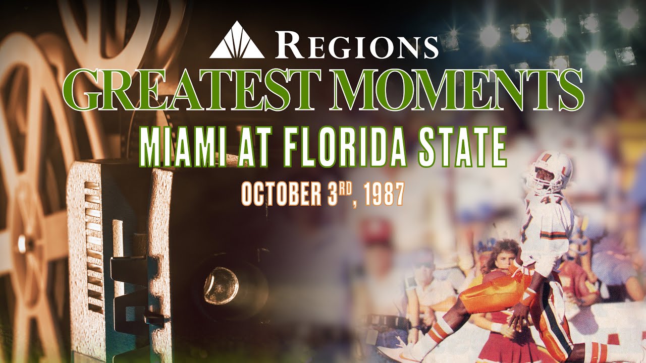 Greatest Moments S2 Ep 2: 1987 Miami vs. Florida State | @cfbhall - YouTube