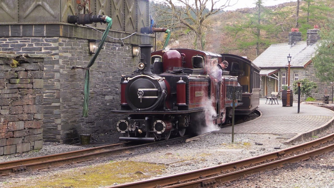 Ffestiniog and Welsh Highland Railway - Easter Steam 2023 (DBLM Steam) - YouTube