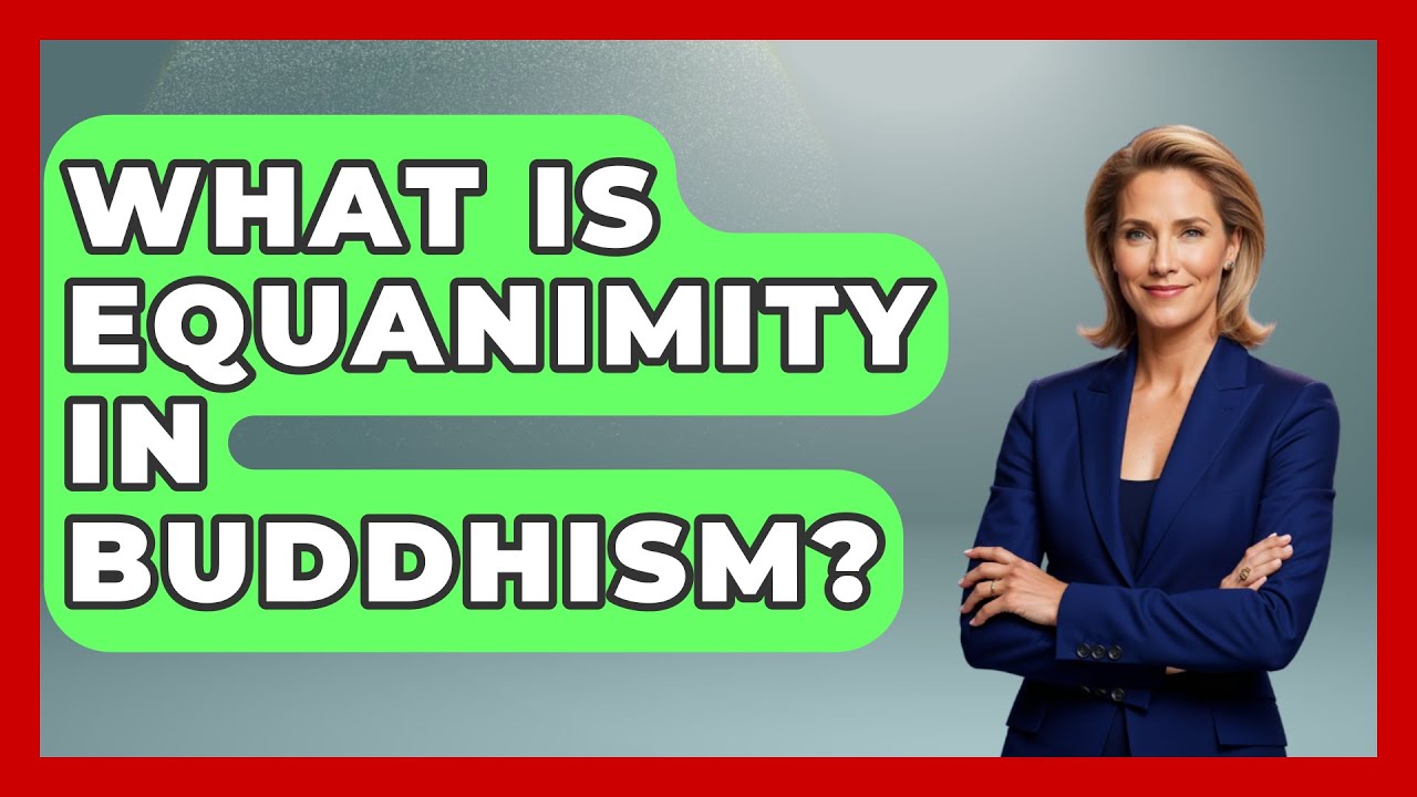 What Is Equanimity In Buddhism? - Buddhism Reflections - YouTube