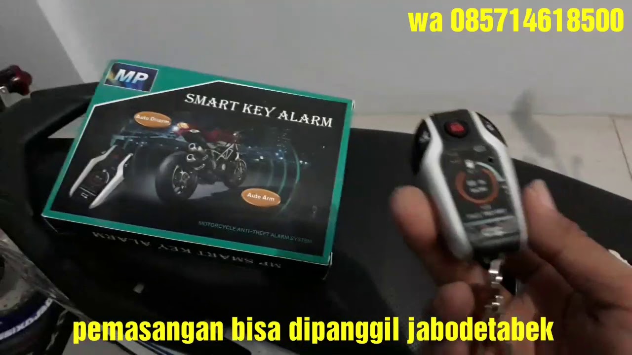 57. Alarm mp smartkey upgrade dari alarm mp two way - YouTube