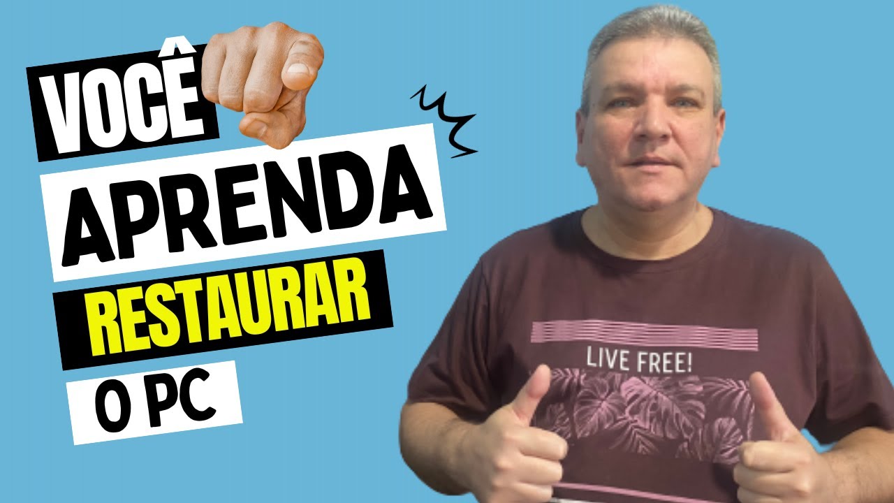 Como Restaurar o PC (Windows 10 ou 11) - Windows NÃO inicia, Resolvido ...