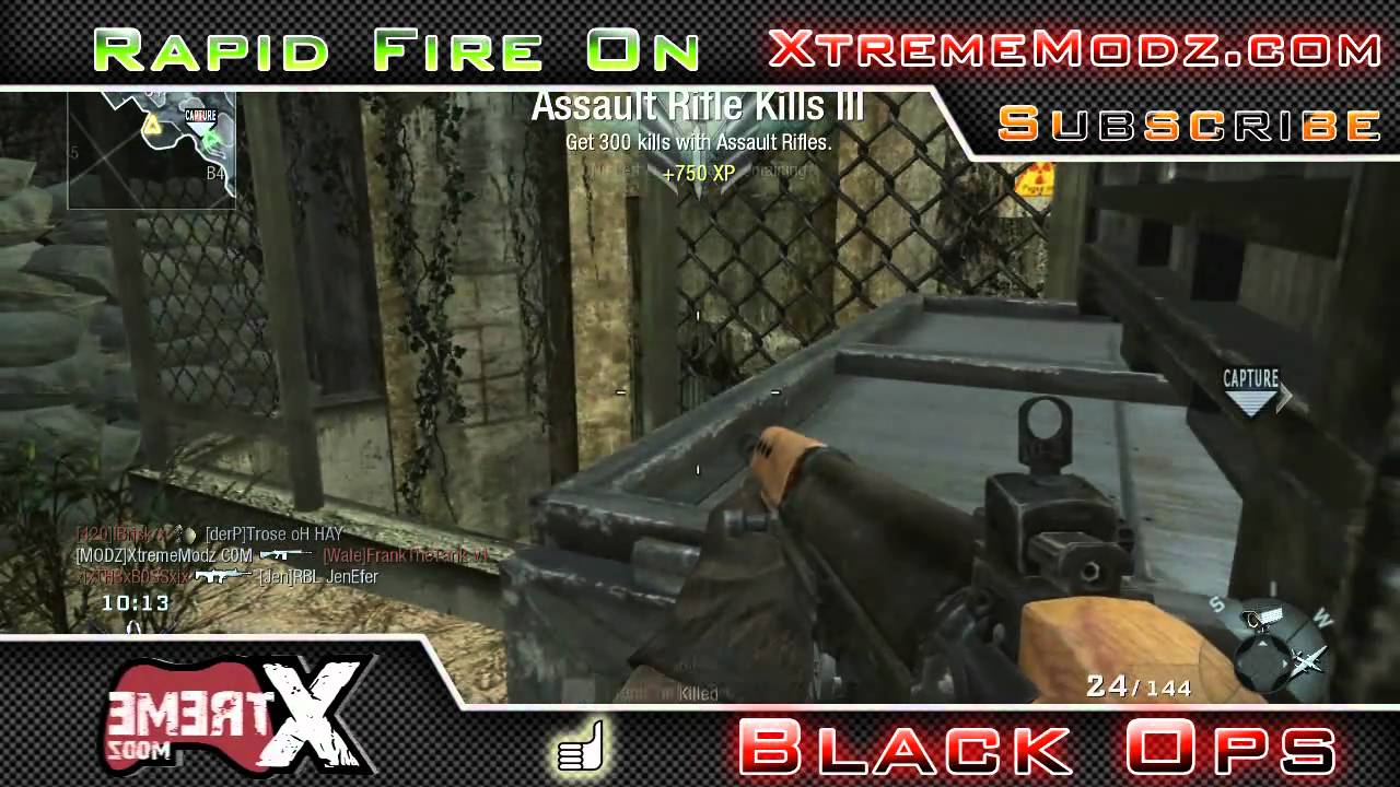 XtremeModz Fastest Rapid Fire Mod Black Ops Controller - YouTube