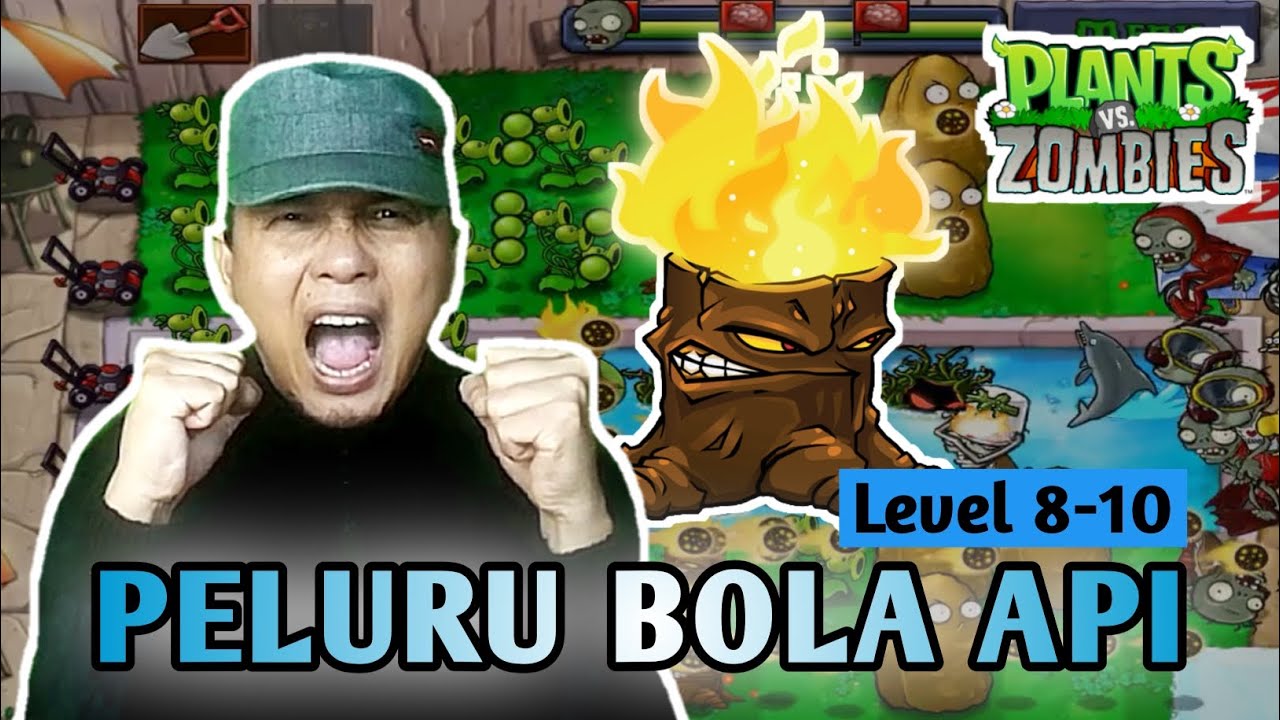 AWAS ADA ZOMBIE IKAN HIU 😱😱 || PLANTS VS ZOMBIES #BOSOBAK - YouTube