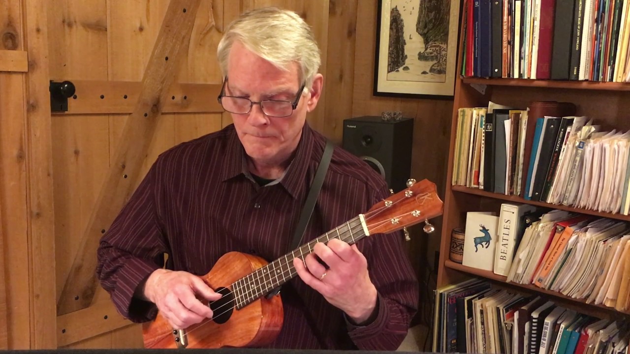 Gavotte 1 & 2 from cello suite no 5 by J S Bach: Daniel Estrem, ukulele ...