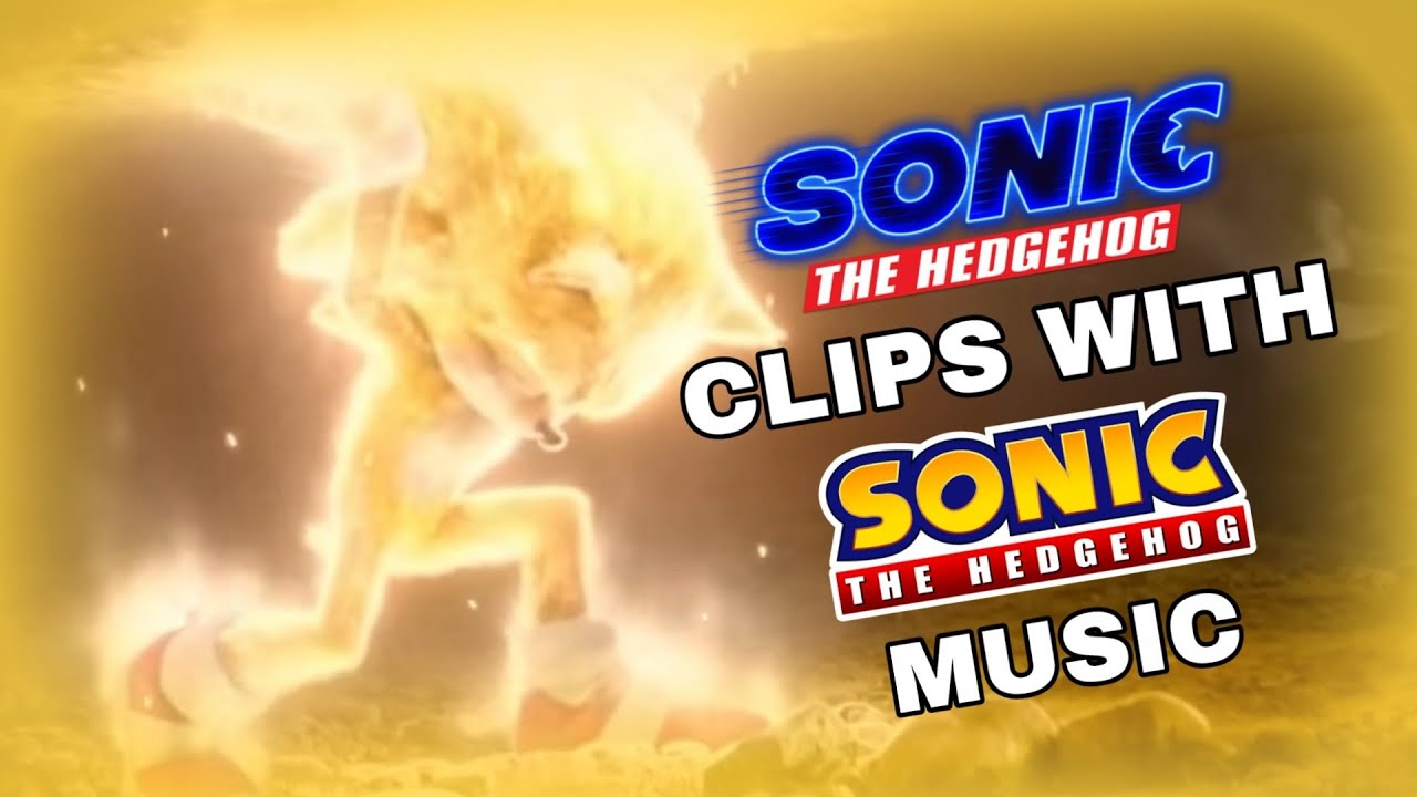 Sonic Movie clips with game music (Part 1) - YouTube