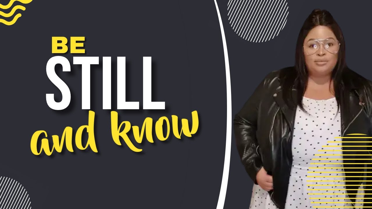 BE STILL AND KNOW // PROPHETESS ALLY SWARTZ - YouTube