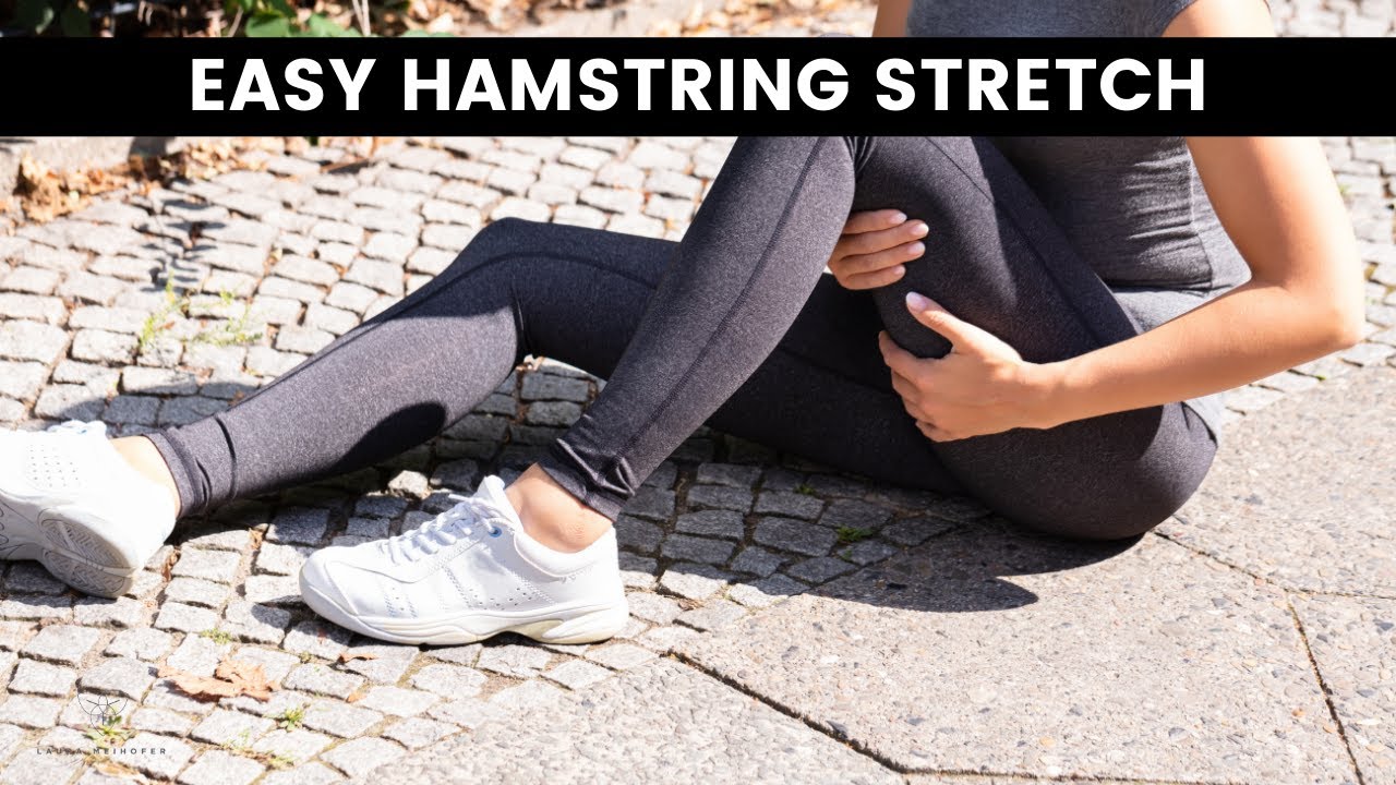 Easy Hamstring Stretching With Modifications To Relieve Pain - YouTube