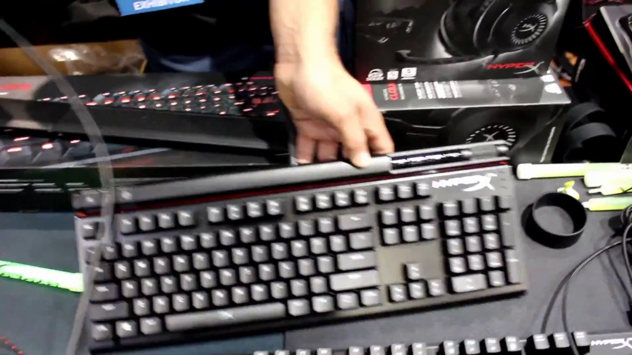 HyperX Peripherals at CES 2017 - YouTube