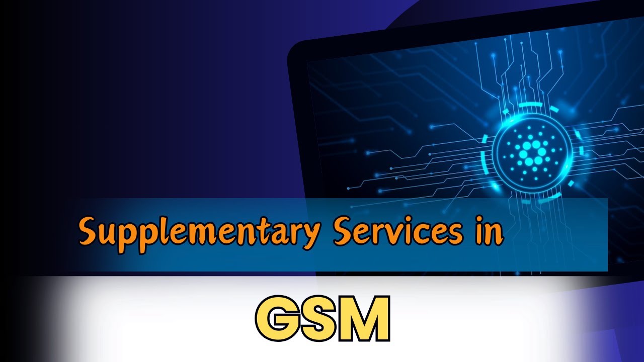 Supplementary Services in GSM - YouTube