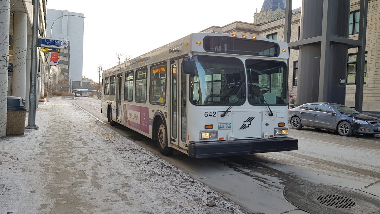 Winnipeg Bus Driver CABVIEW - New Flyer D40LF #642 (1995) Winnipeg ...