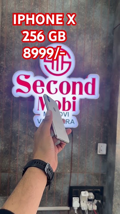 IPHONE X 8999/- #viralvideo #youtubeshorts #chepest #iphonex #secondmobi #vadodara # ...