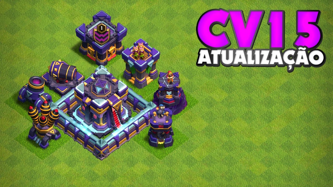 CV15! CONHEÇA O NOVO CV15 COM NOVOS NÍVEIS DE DEFESAS, TROPAS E MAIS NO ...