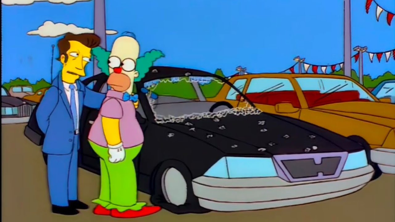 Simpsons - These Are Speed Holes, Make The Car Go Faster (from "Homie ...